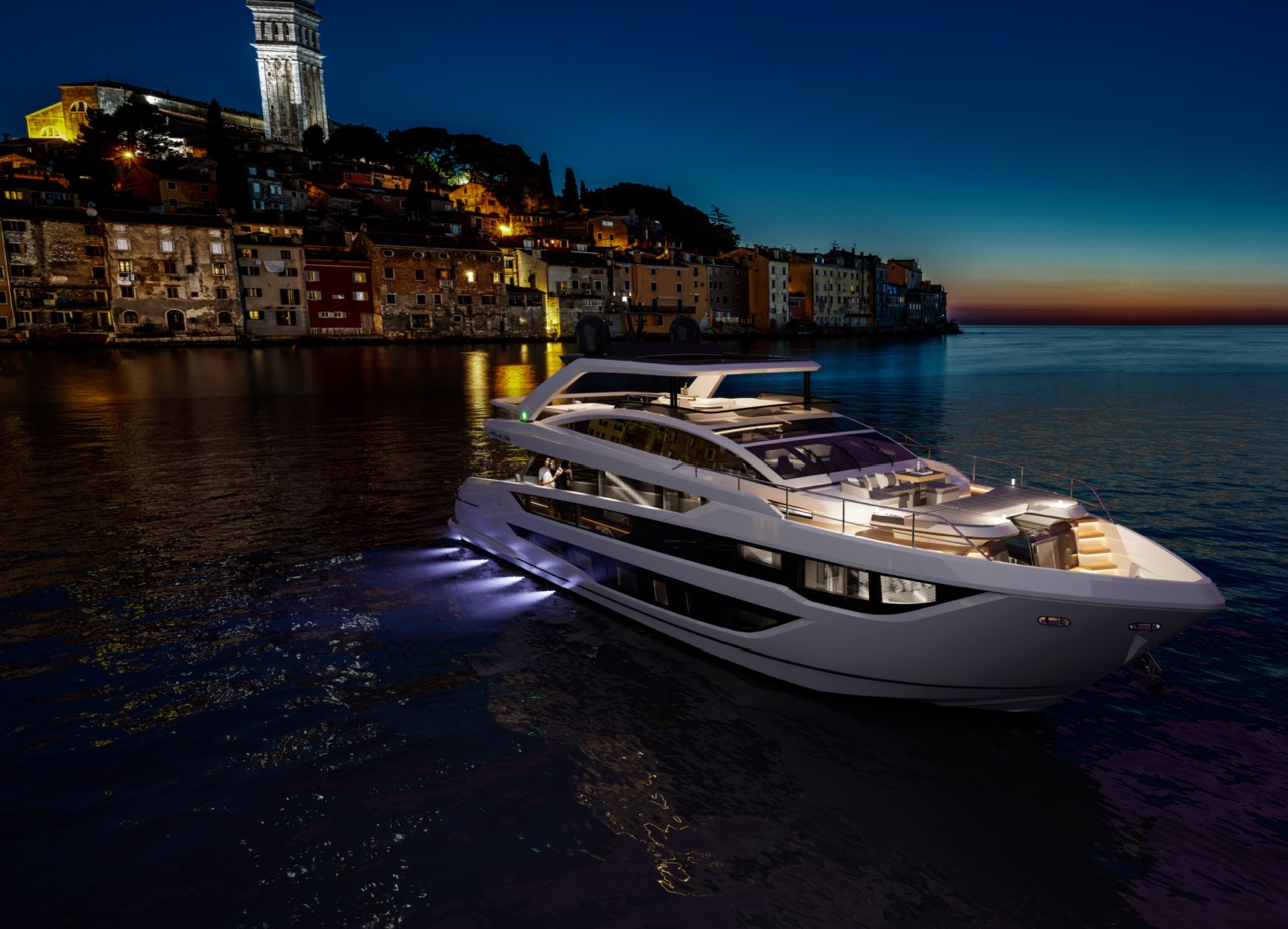 Pearl Yachts Reveals a New 82-Foot Flybridge Project Pushing the ...
